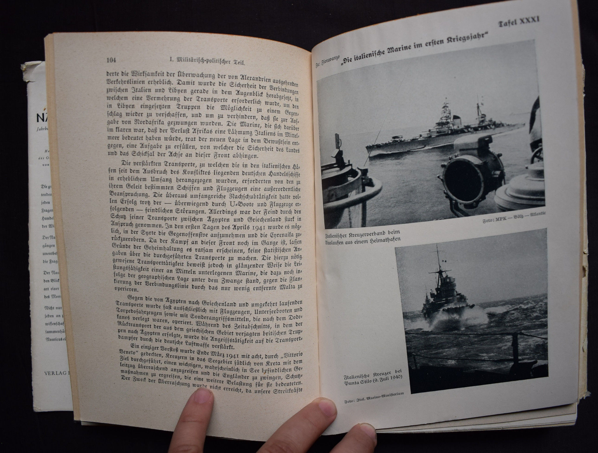 Original ww2 german books Nauticus 1941 1942 1943