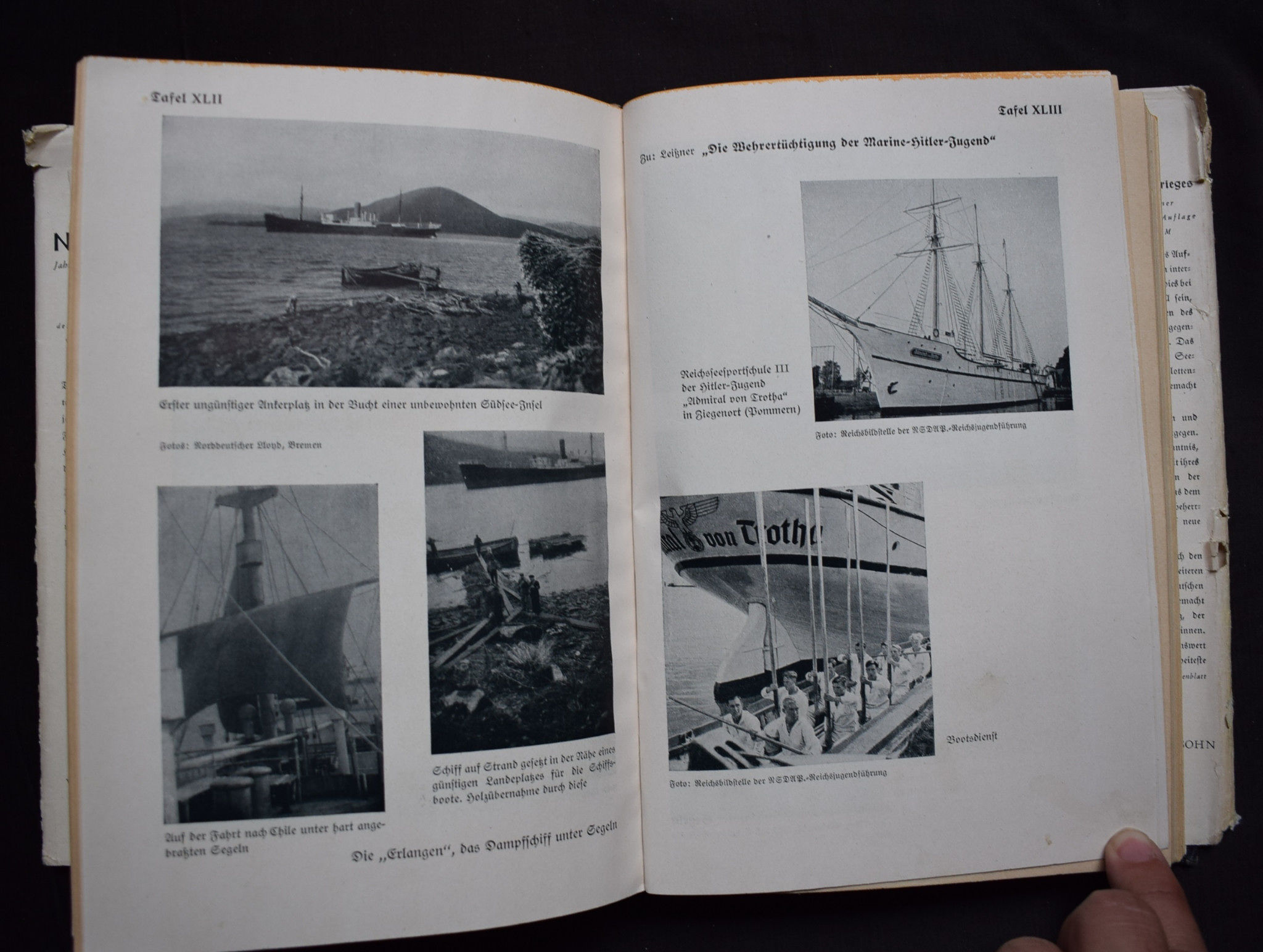 Original ww2 german books Nauticus 1941 1942 1943