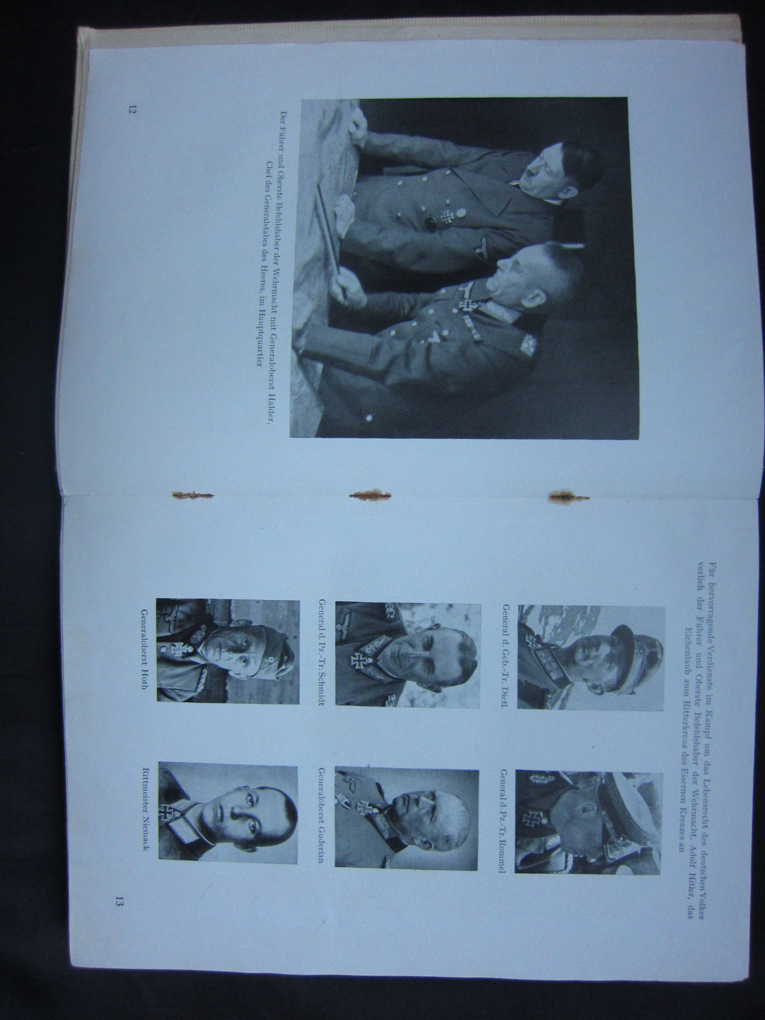 Original german book yearbook Wehrmacht Heer 1942 ww2