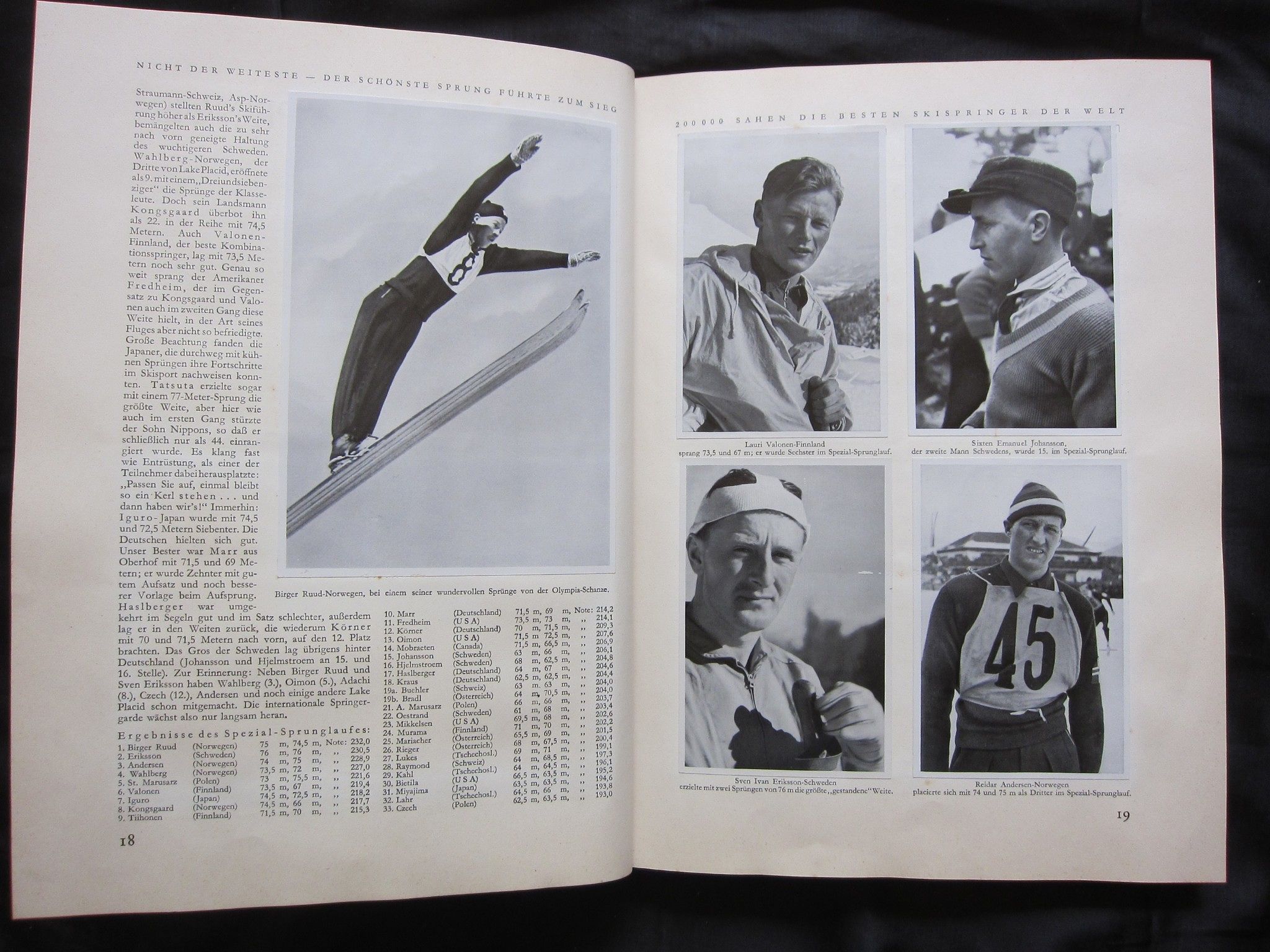 The nazi olympic games Berlin 1936 photobook Winter Games Garmisch ...