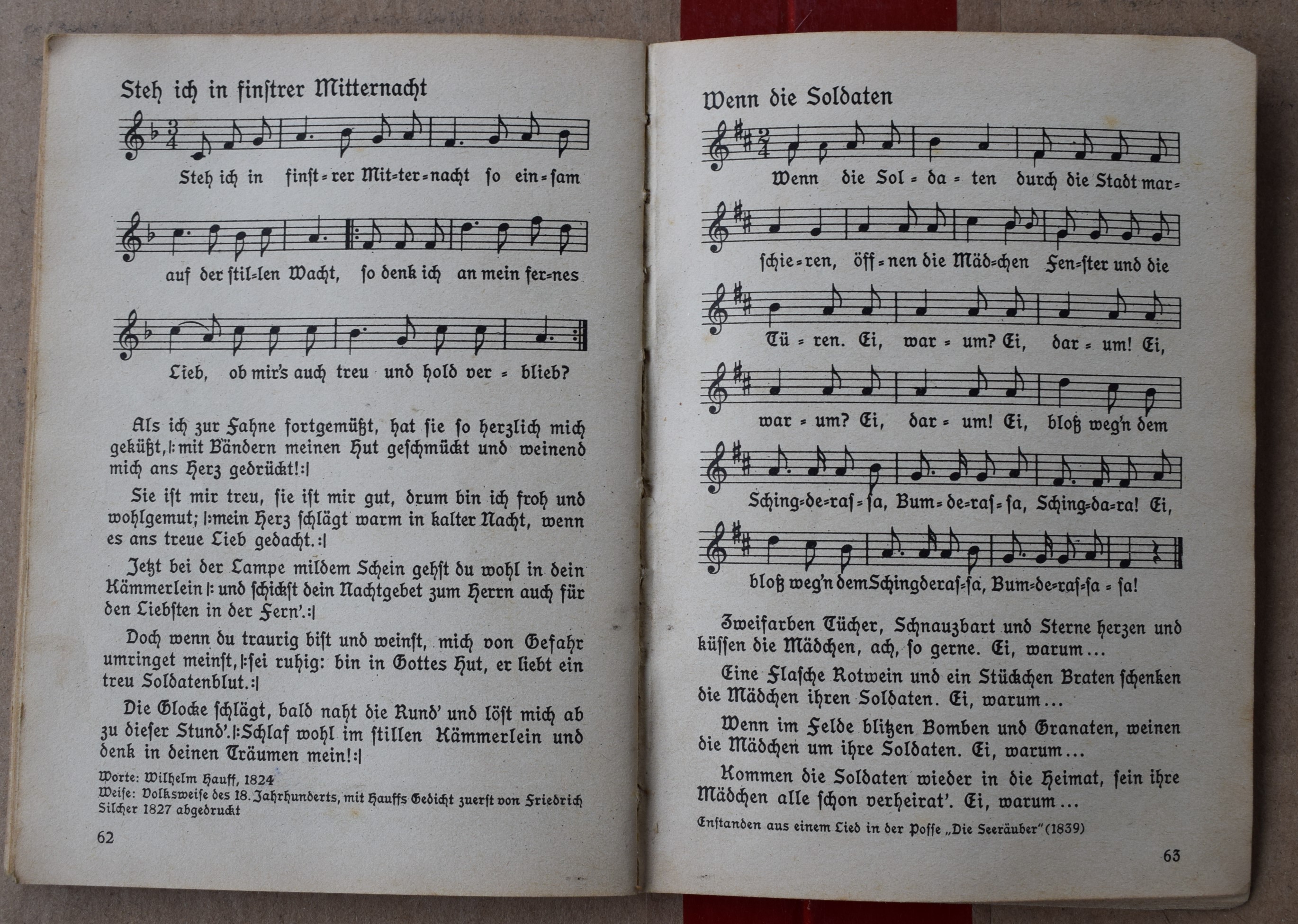 WW2 Waffen SS song book