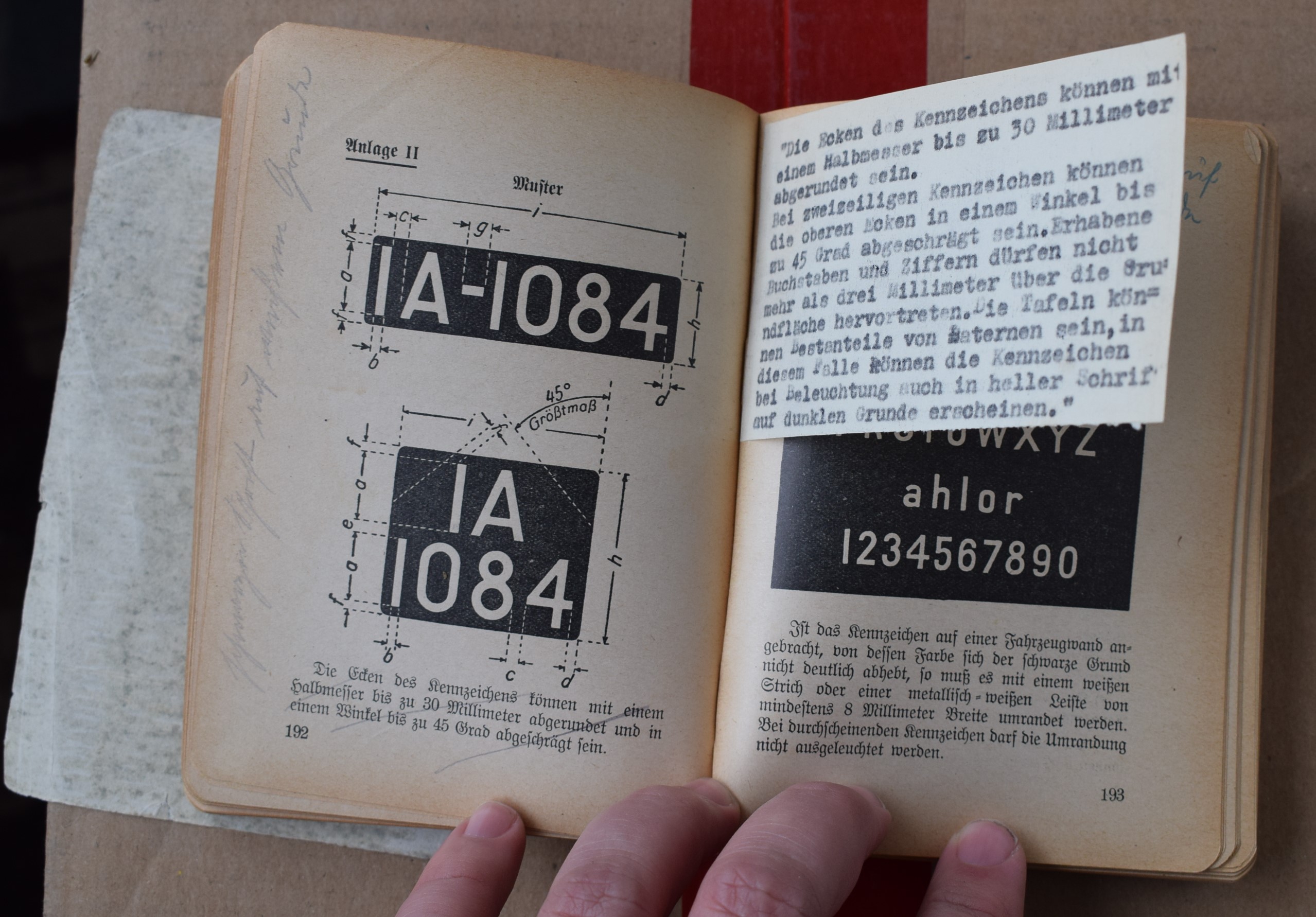 WW2 German book Regulation of Road Traffic 1937 Reichsfuhrer SS