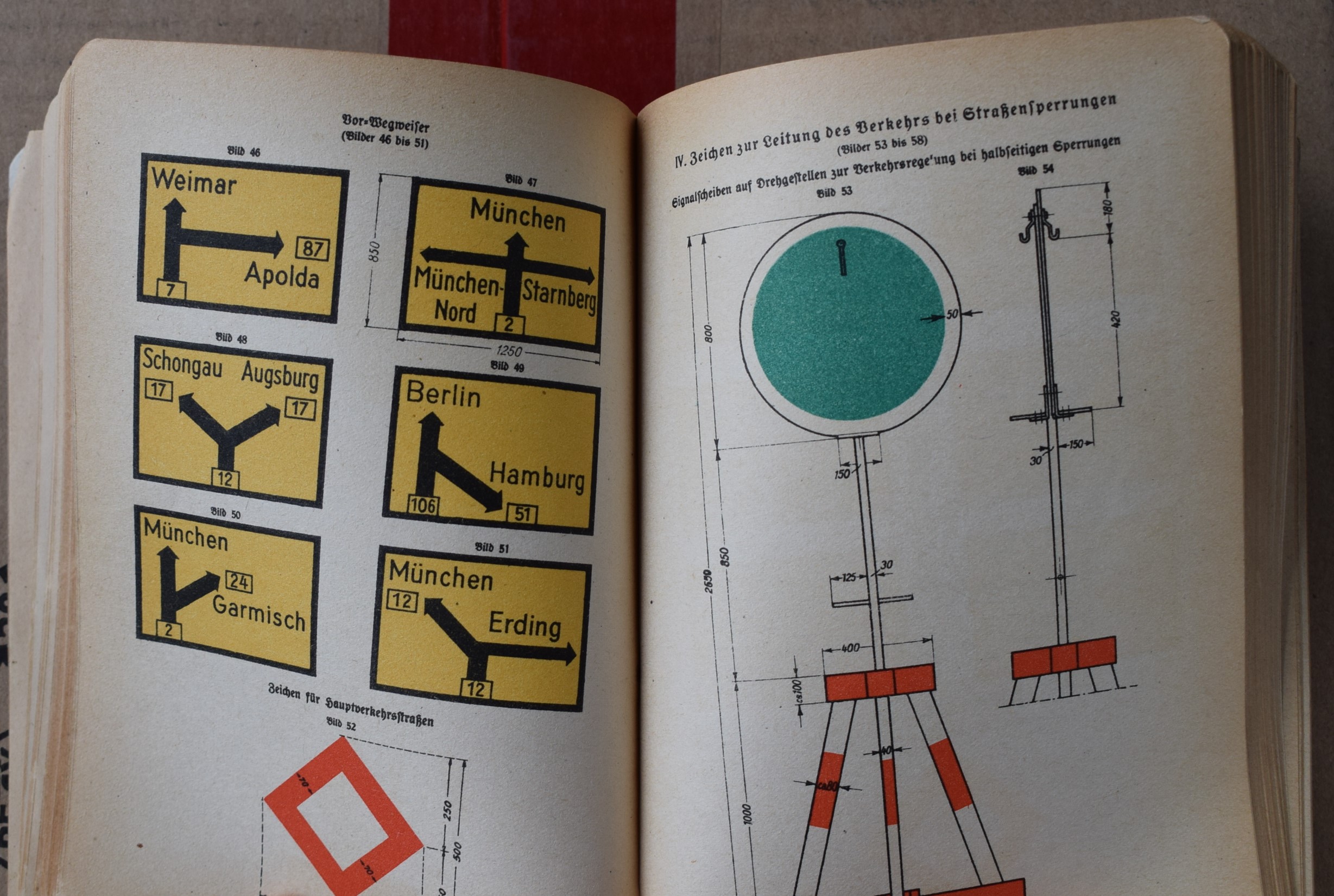 WW2 German book Regulation of Road Traffic 1937 Reichsfuhrer SS
