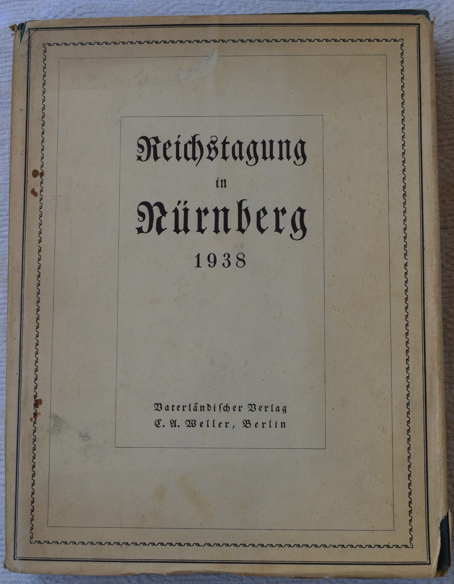 Reichsparty day Photo Book Party day German Rally Greater Germany ...