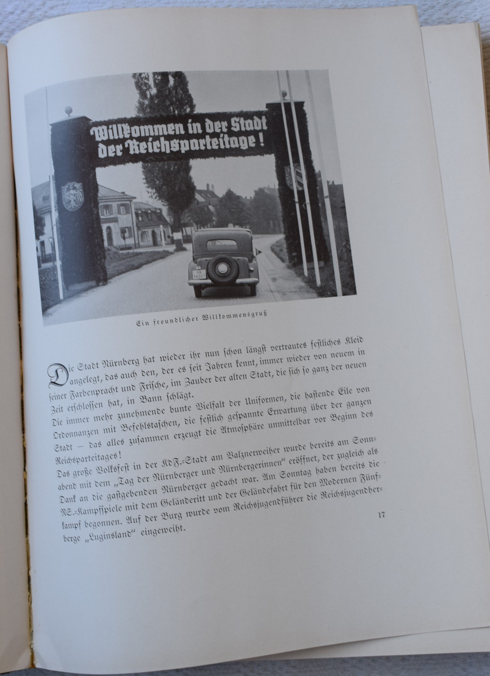 Reichsparty day Photo Book Party day German Rally Greater Germany ...