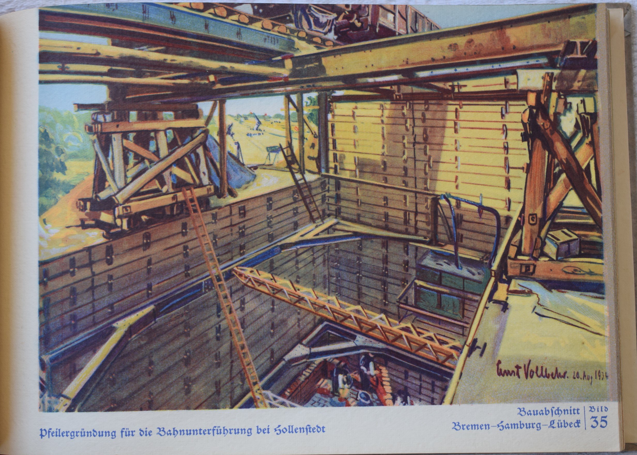 Original german photo book The streets of Adolf Hitler built in 1933 1934