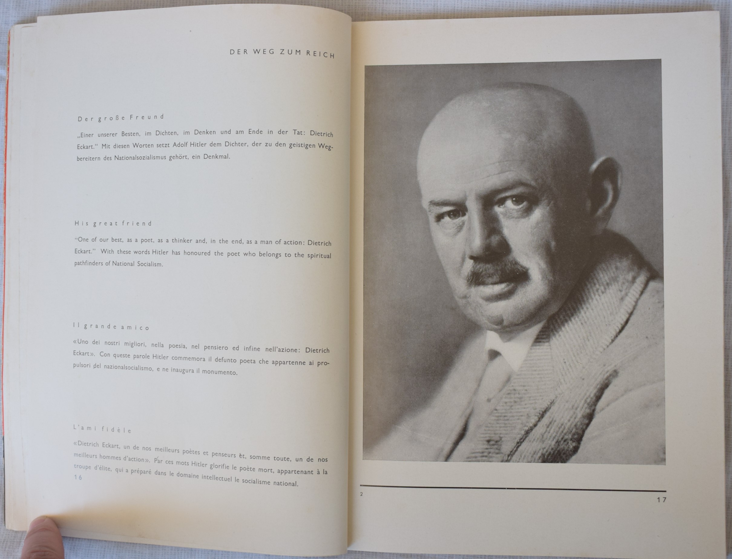 Original german book 1932 Hitler Biography