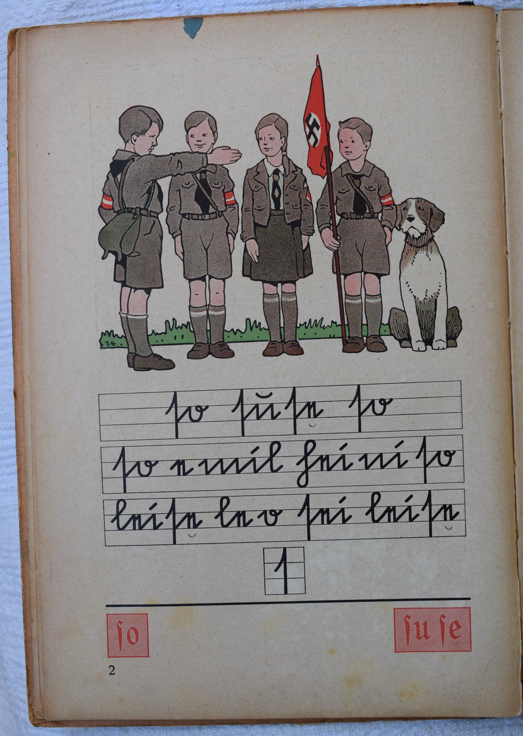 Nazi children's book Otto Zimmermann Hand in Hand for the Fatherland