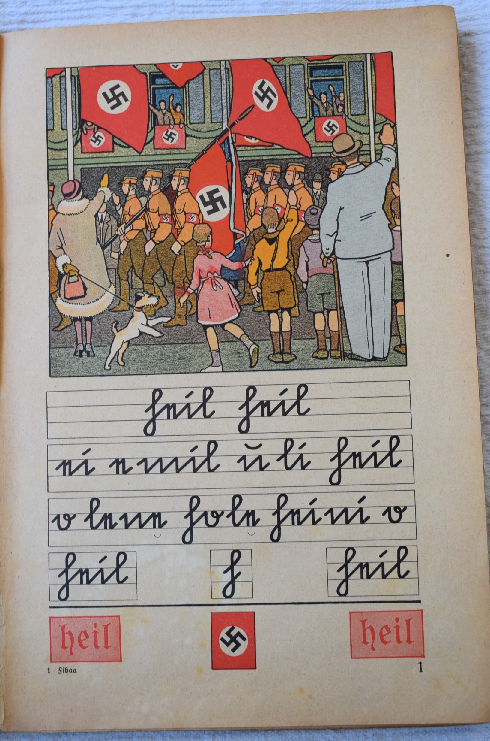 Nazi children's book Otto Zimmermann Hand in Hand for the Fatherland