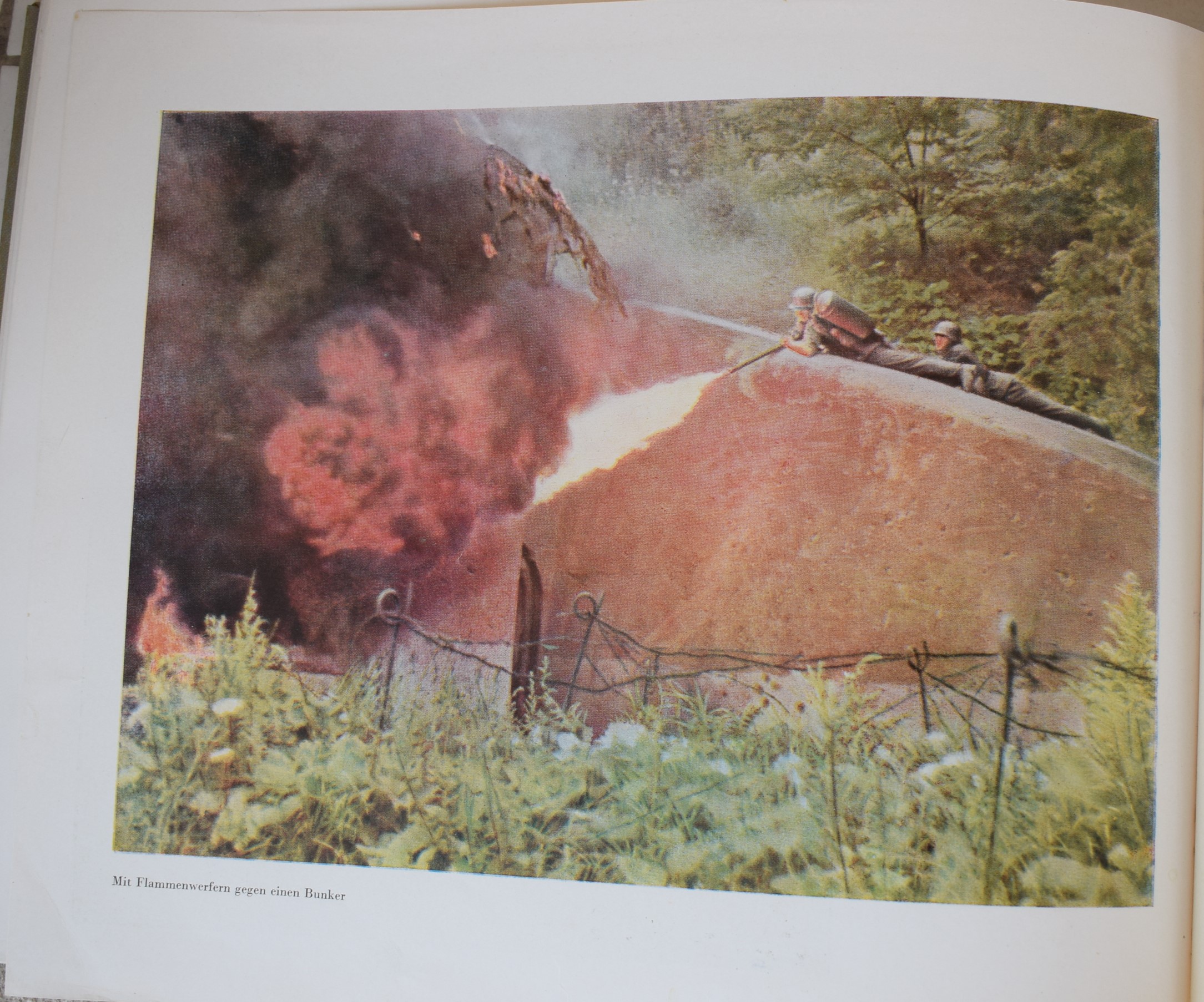 Original WW2 german color combat photo book Decisive Hours