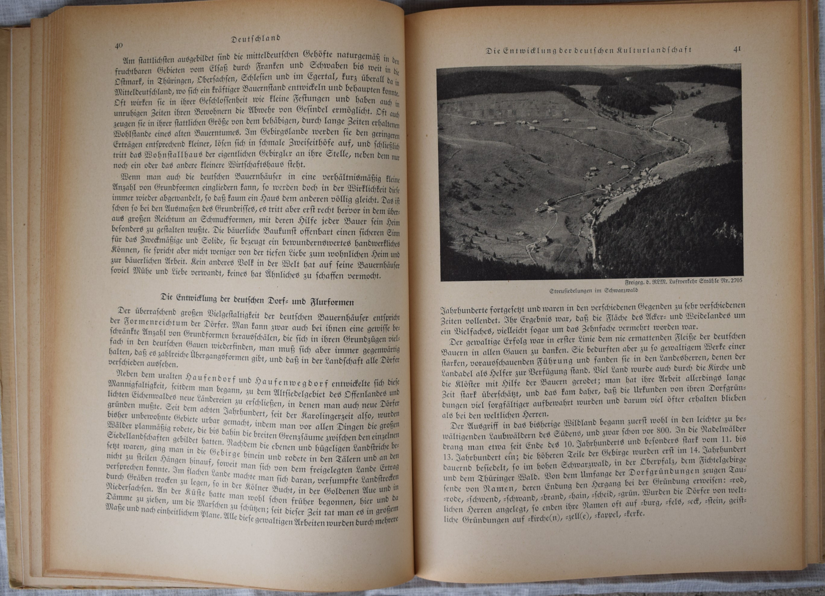 Nazi school book Homeland and World 8th volume