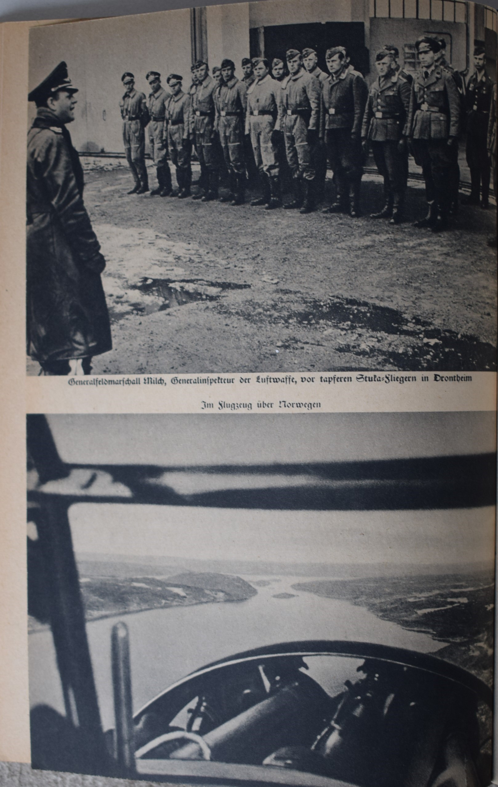 Original WW2 German book Battle for Norway - 1940 Campaign