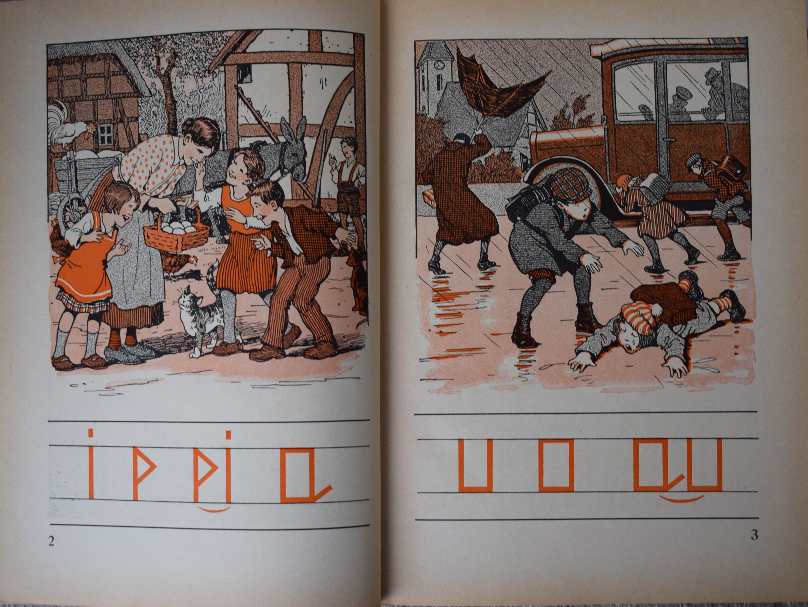 Original Third Reich nazi children's book Jungvolk Fibel