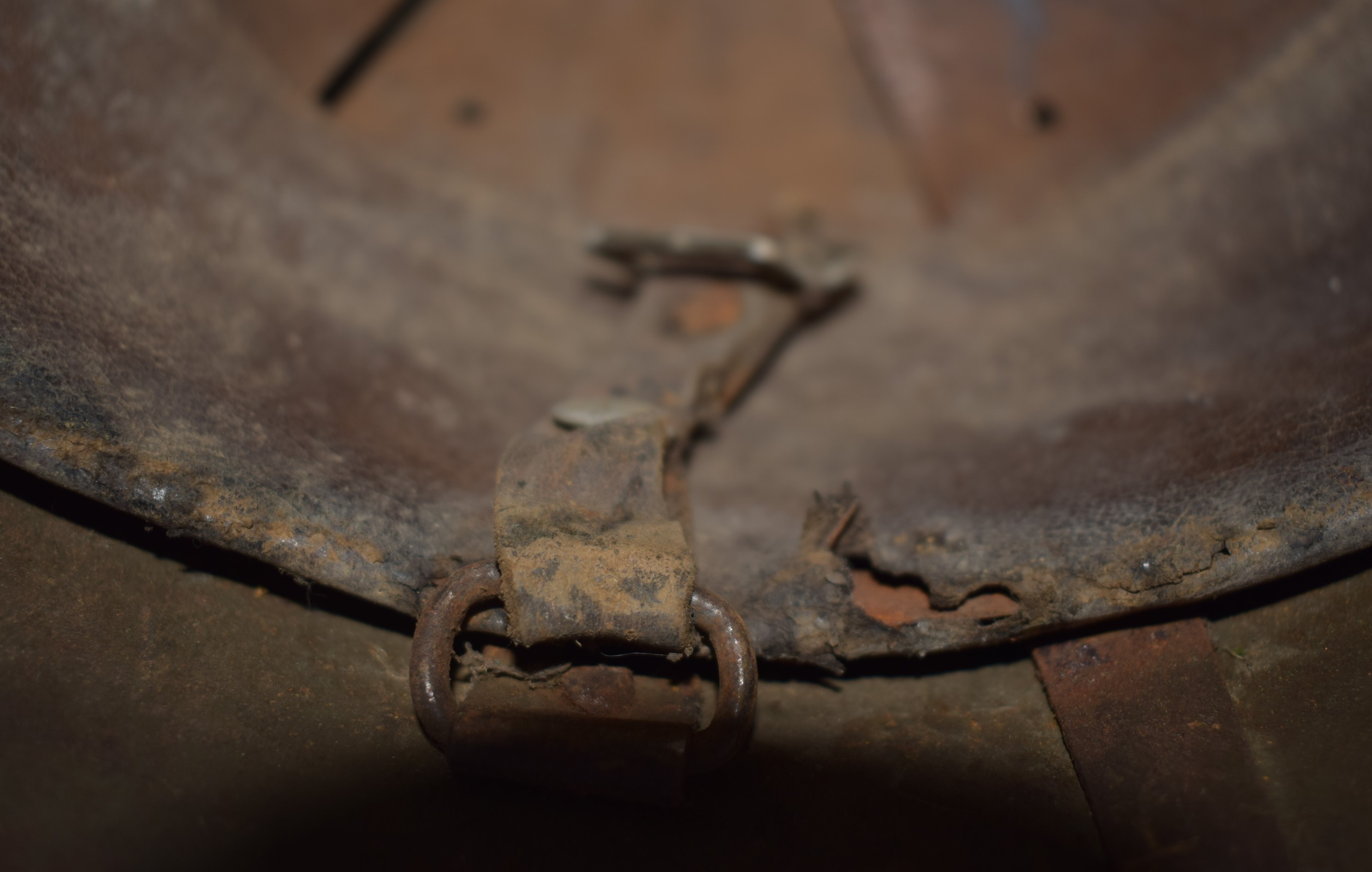 Original bulgarian m36 ww2 military helmet with decal