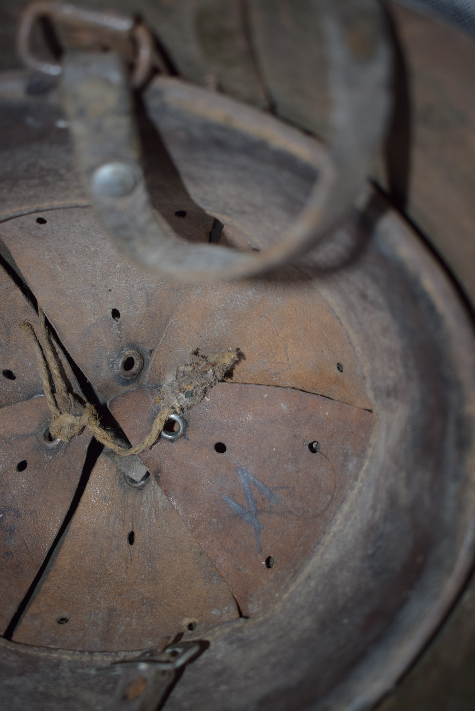 Original bulgarian m36 ww2 military helmet with decal