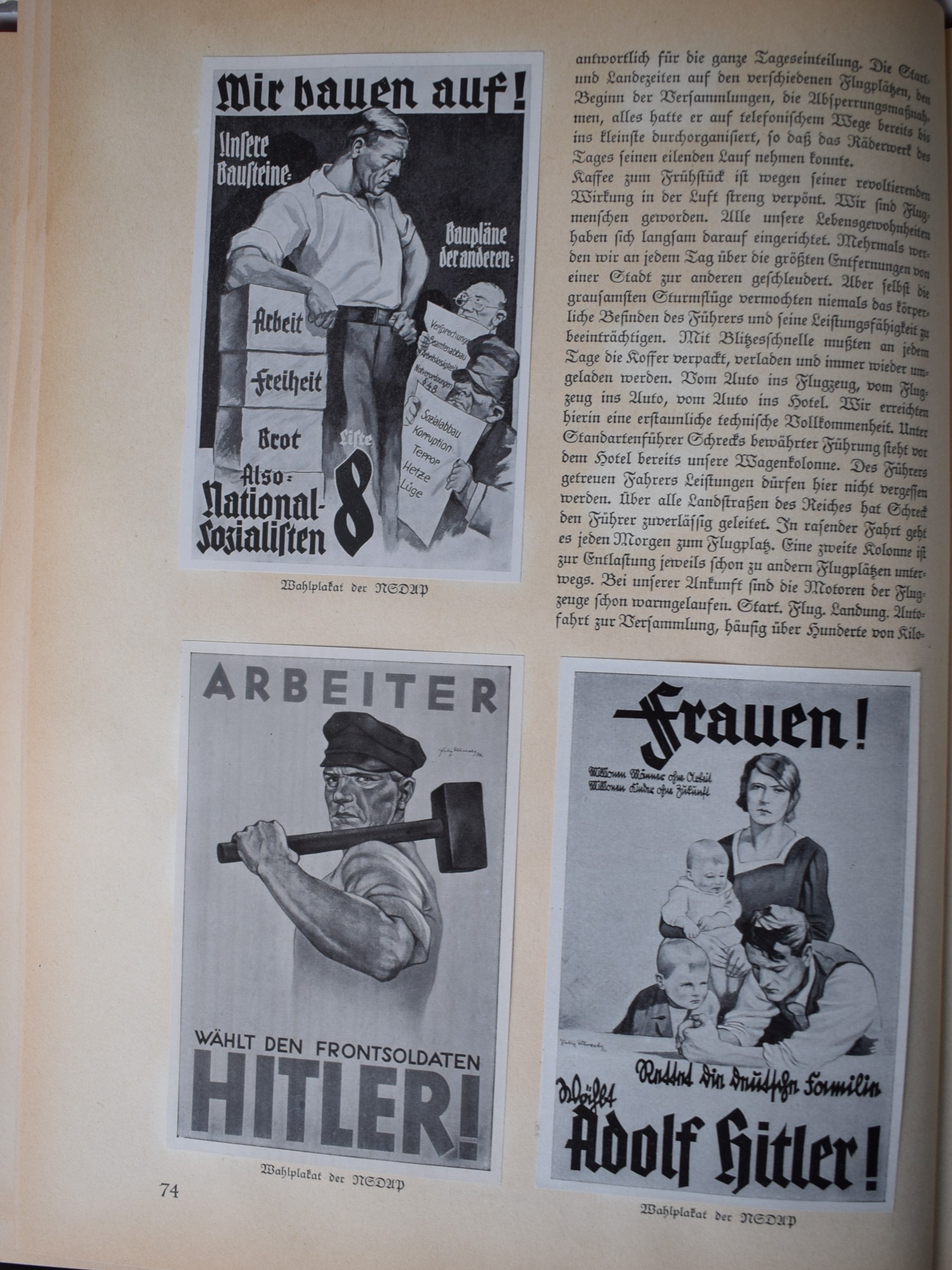 Germany awakenes Original Nazi Third Reich book