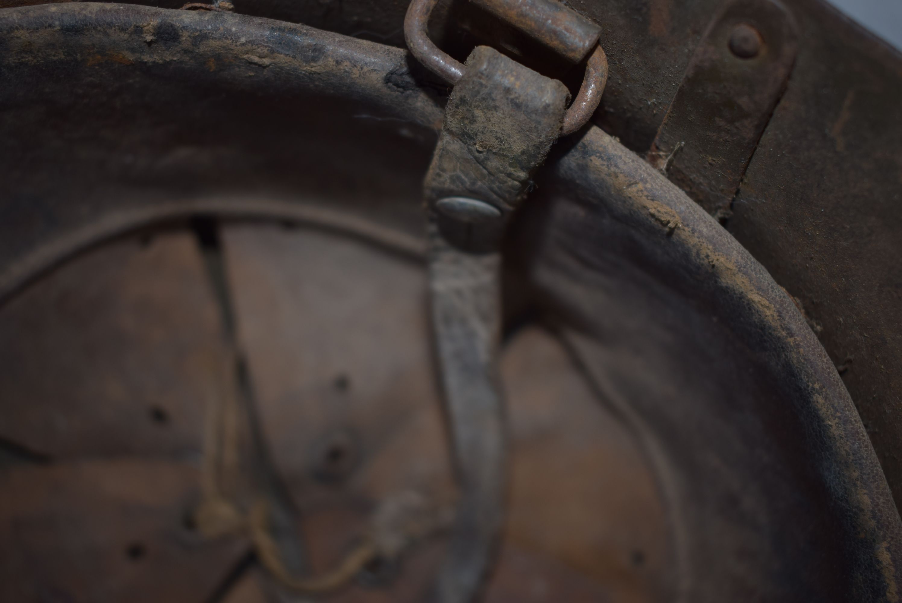 Original bulgarian m36 ww2 military helmet with decal
