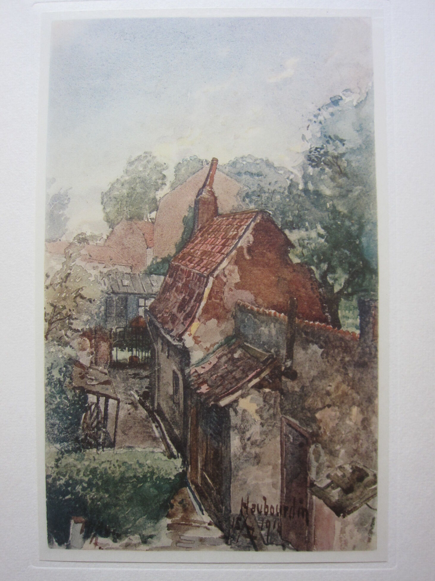 1935 Adolf Hitler Aquarelle 6 aquarelle prints