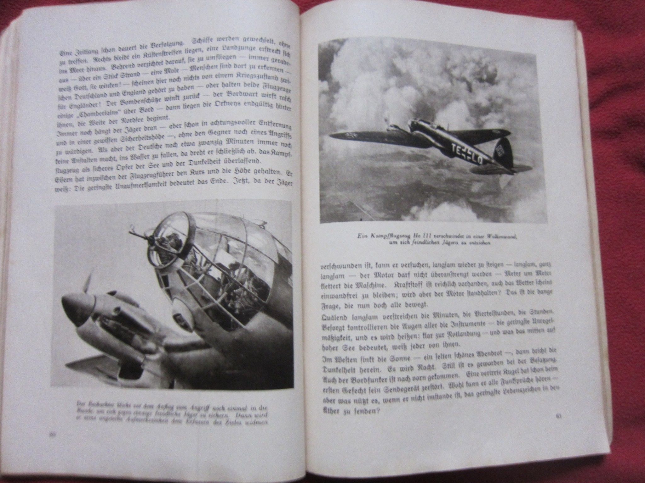 Always on the enemy German Luftwaffe against England WW2 german book