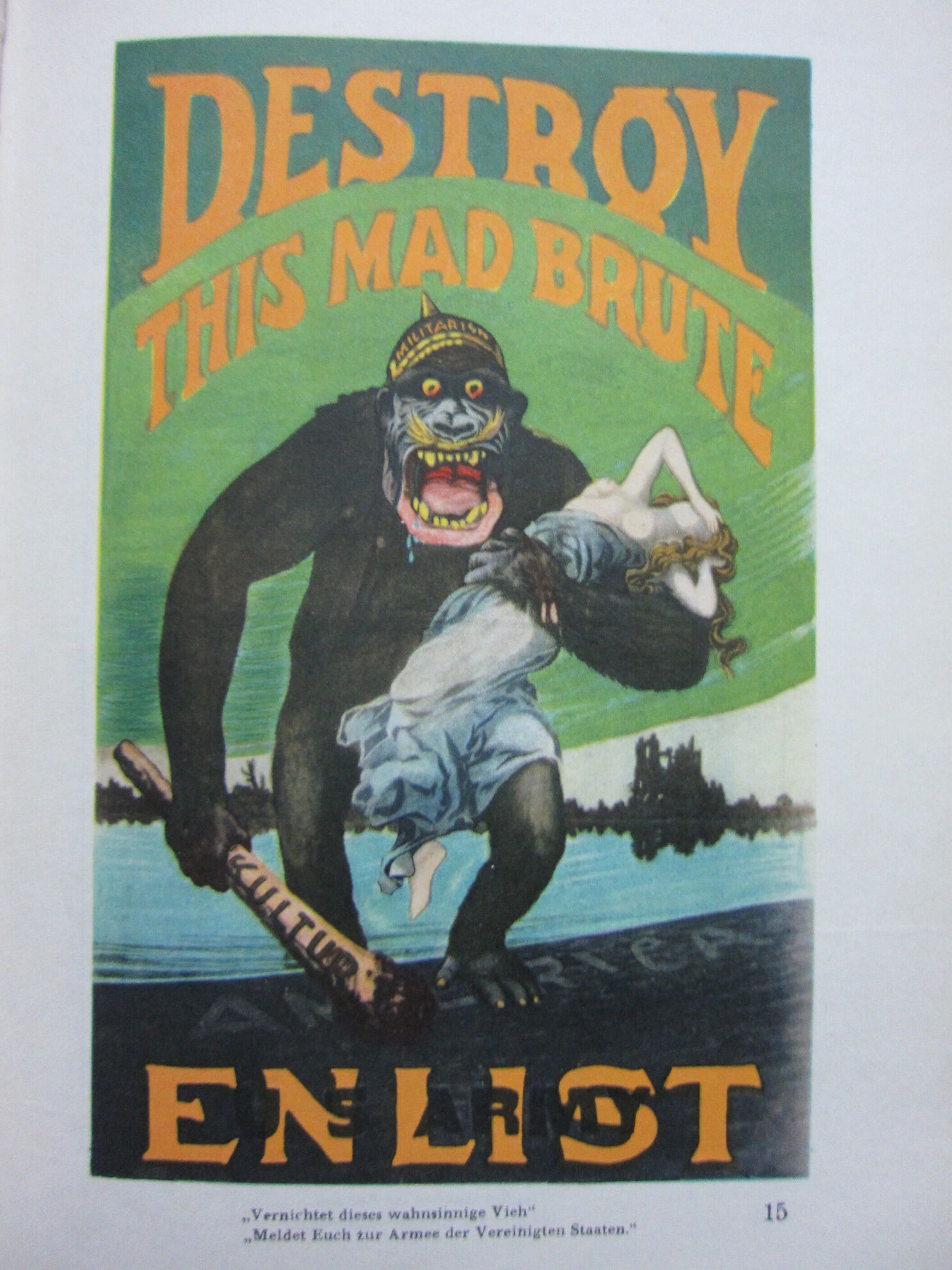 RARE THIRD REICH BOOK - THE POLITICAL POSTER