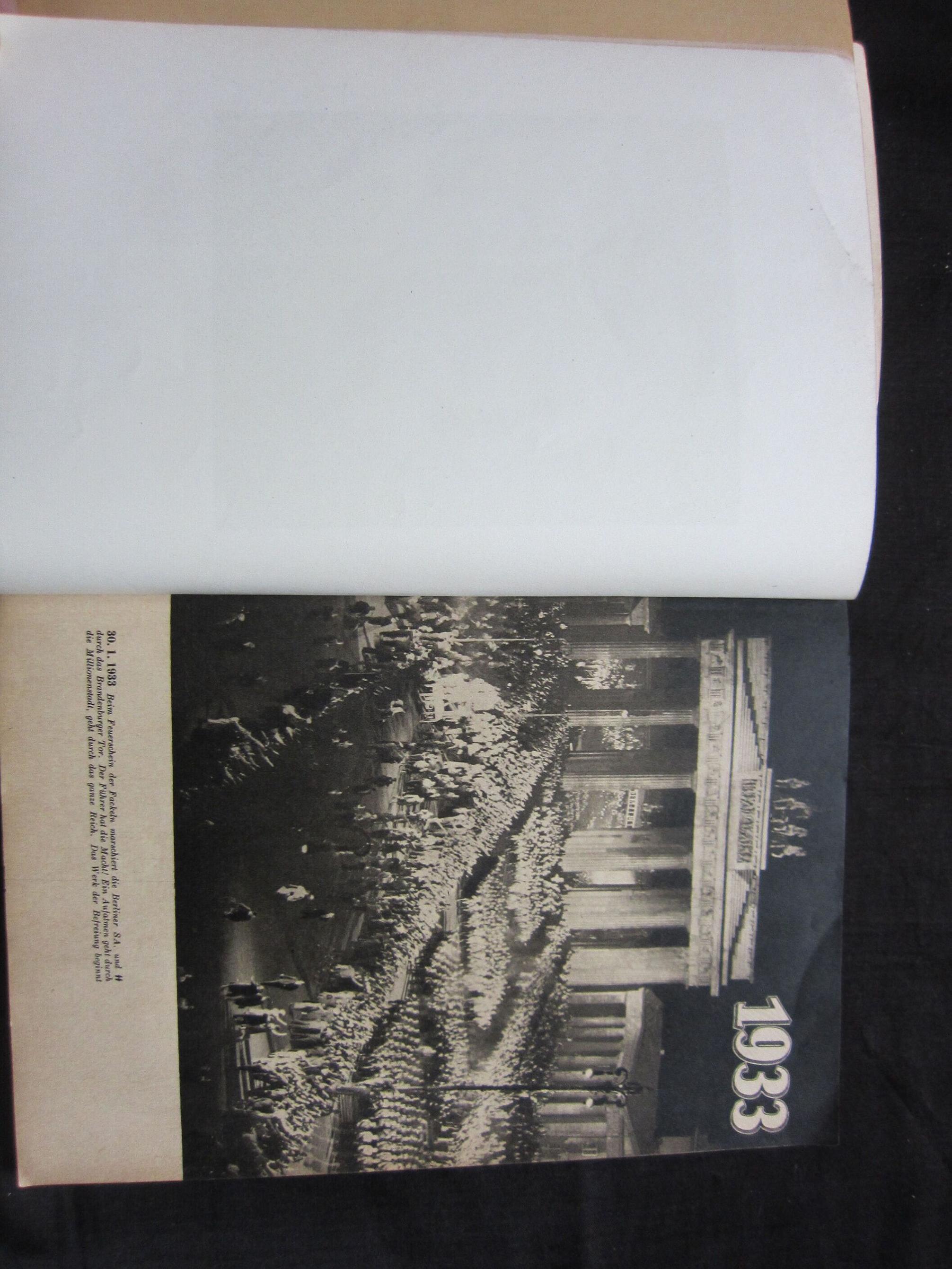 RARE ORIGINAL NAZI PHOTO BOOK "DAS REICH ADOLF HITLERS"