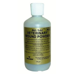 Gold Label Black Veterinary Powder
