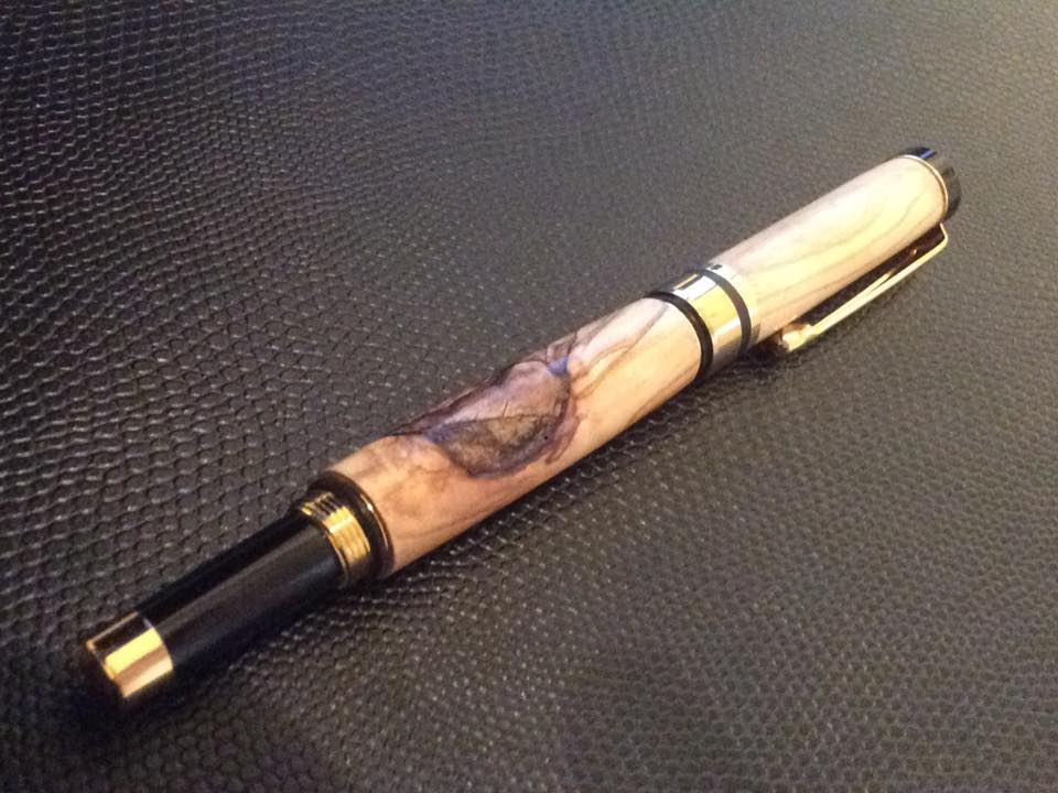 Italian Olive Fountain Pen