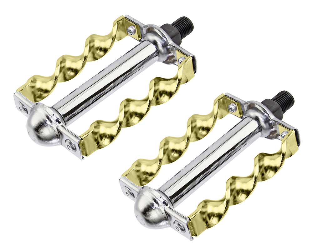 TWO TONE FLAT TWISTED PEDALS
