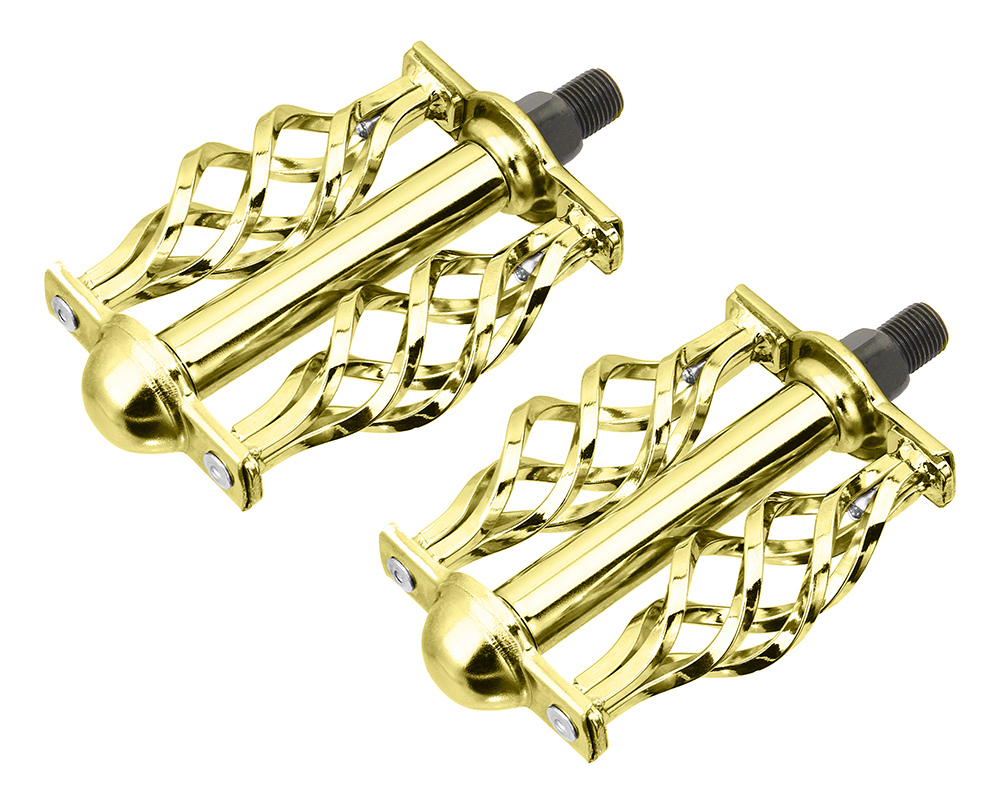 BIRDCAGE GOLD PEDALS