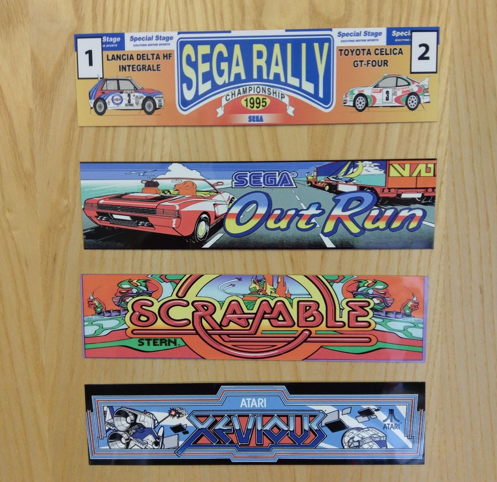 Metal arcade marquees