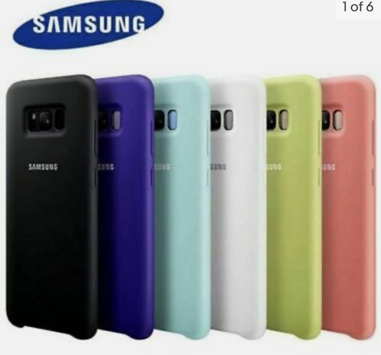 Original Samsung Galaxy Genuine Silicone Case Covers