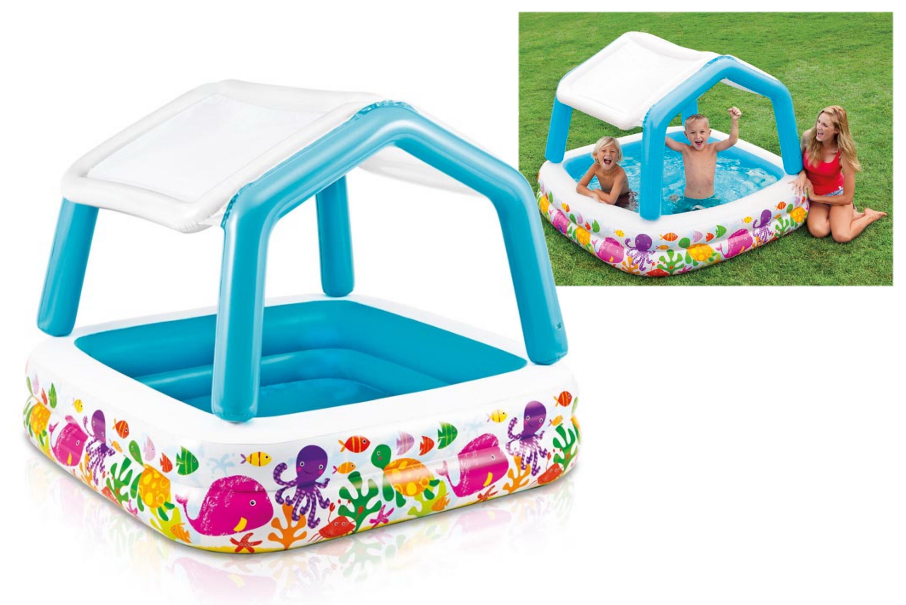 Intex Sun Shade Paddling Pool | Risus Wholesale