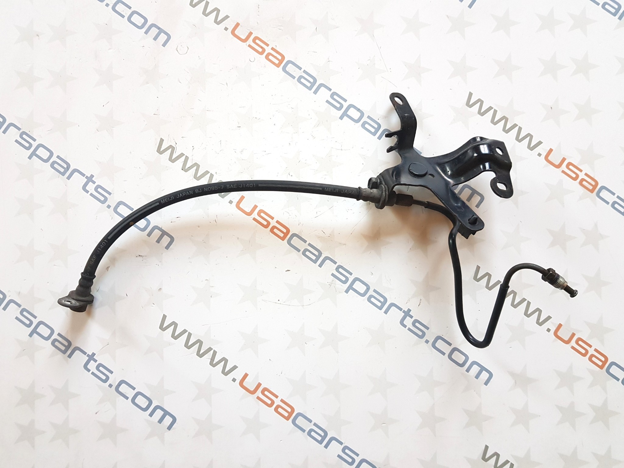 Galinių stabdžių šlangutė, šlangelė, vamzdelis, laikiklis, DEŠINĖ, REAR ...