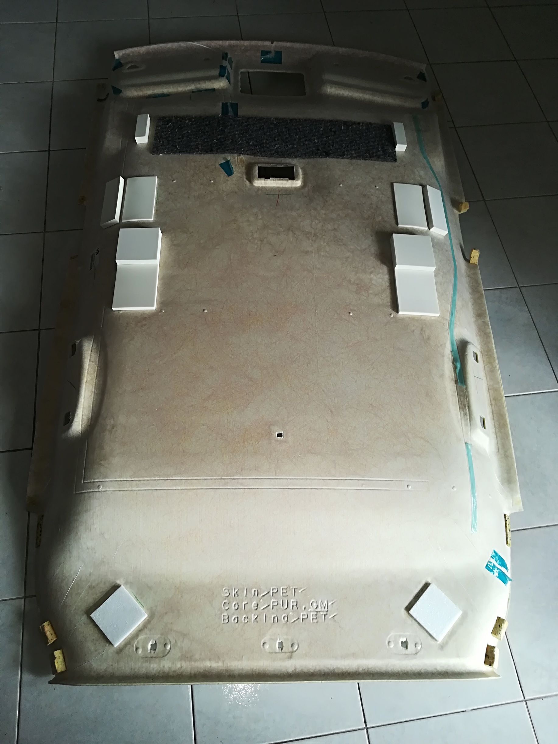 Stogo apdaila, apmušimas, lubos