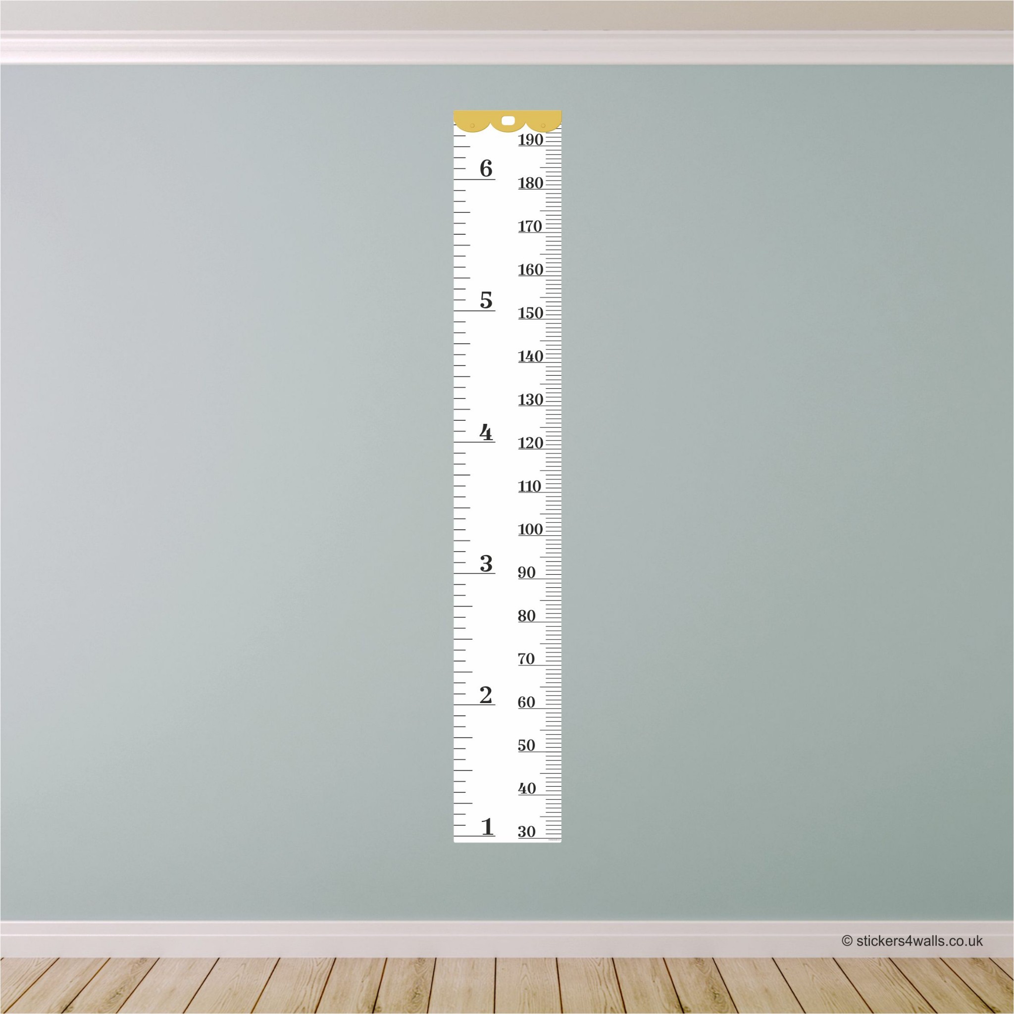 Height Measurement Wall Stickers Buy Growth Chart Height Indicator Tape ...