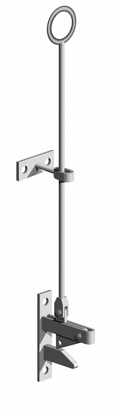 Hunter lift gate latch