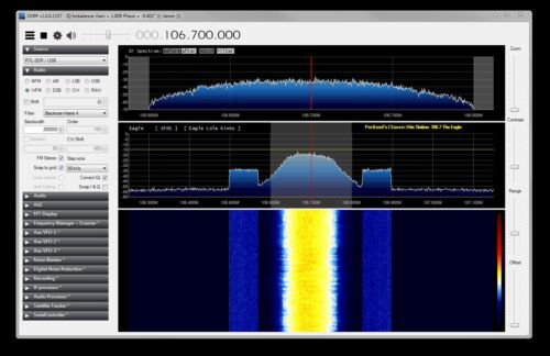 RF Spectrum Analyzer using DVB-T USB dongle