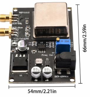 Constant Temperature 10MHz OCXO Frequency Reference Source Sine Wave ...