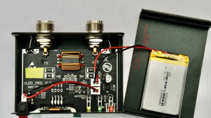 120w Mini Power & SWR Meter - USB Charging