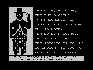 3DMM Jupiter Ace + 16K cassette