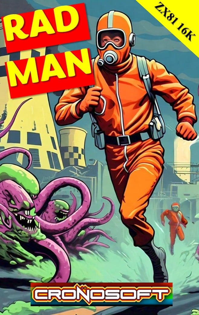 RAD MAN - Sinclair ZX81 16K cassette