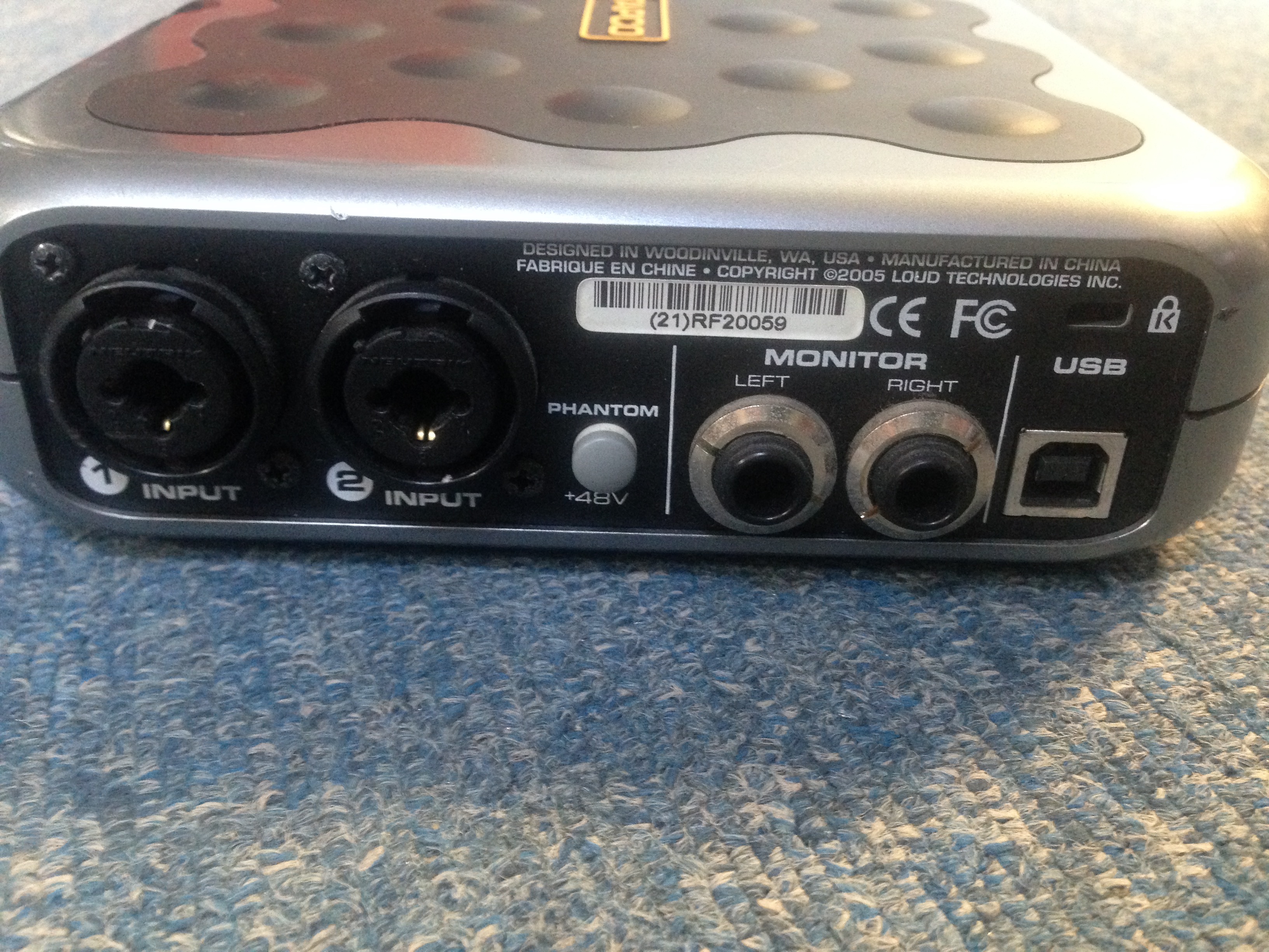 Tapco link USB 2 x 2 USB Audio Interface