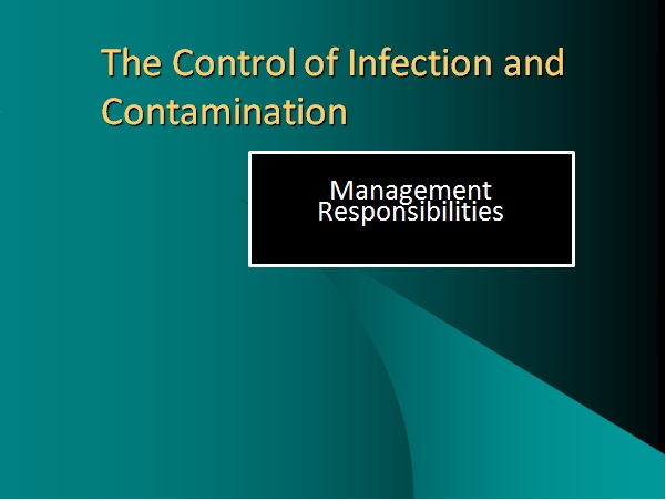 Infection Management Health and Social Care Training Resources