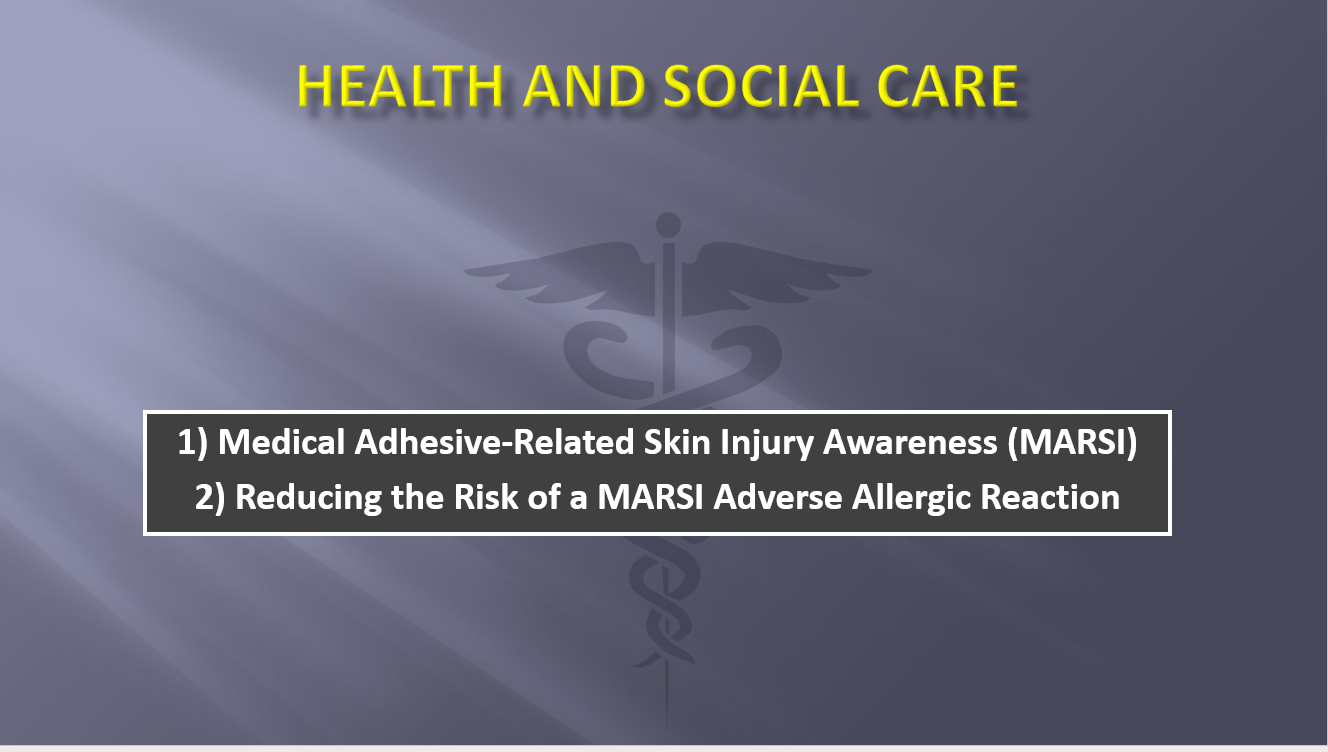 Wound Care MARSI Awareness Health and Social Care Teaching Resources