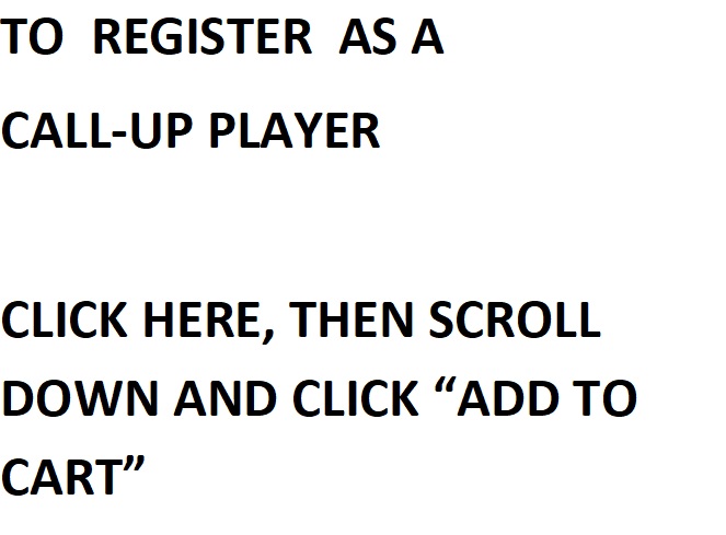 Call Up Player Registration