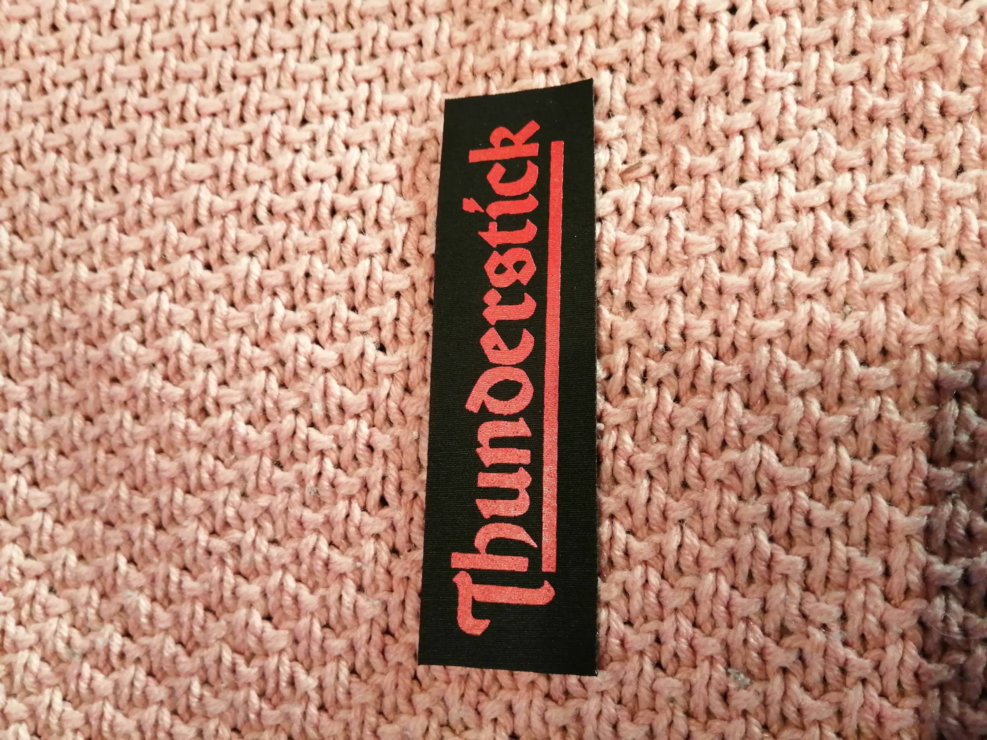 Thunderstick screen printed Patches