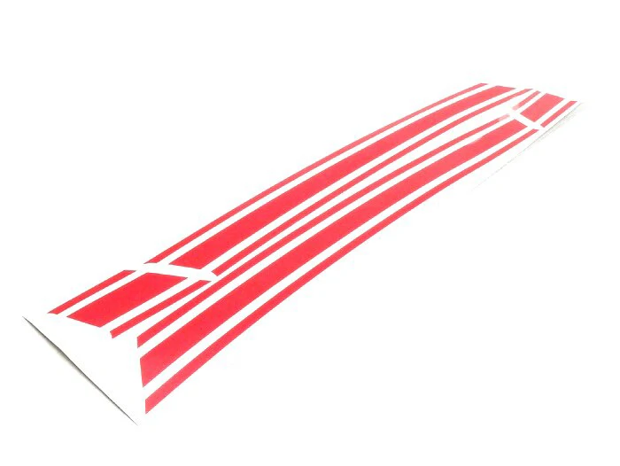 Side Panel Stripes Gp Dl Red
