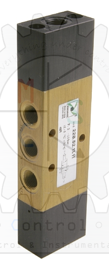 Pneumatic 5/2 Pilot /Spring Valve - G1/4" Ports