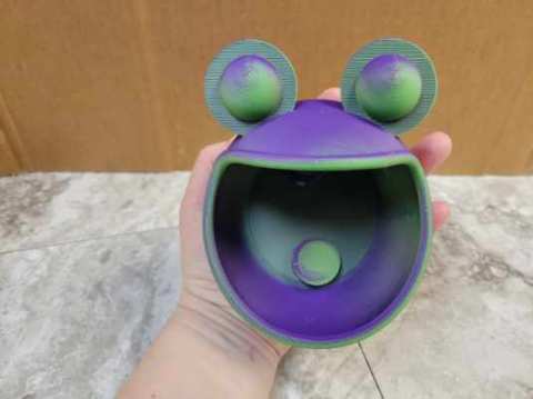 3D Printed Frog Hide