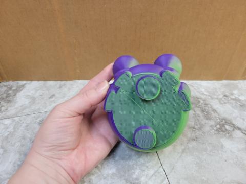 3D Printed Frog Hide